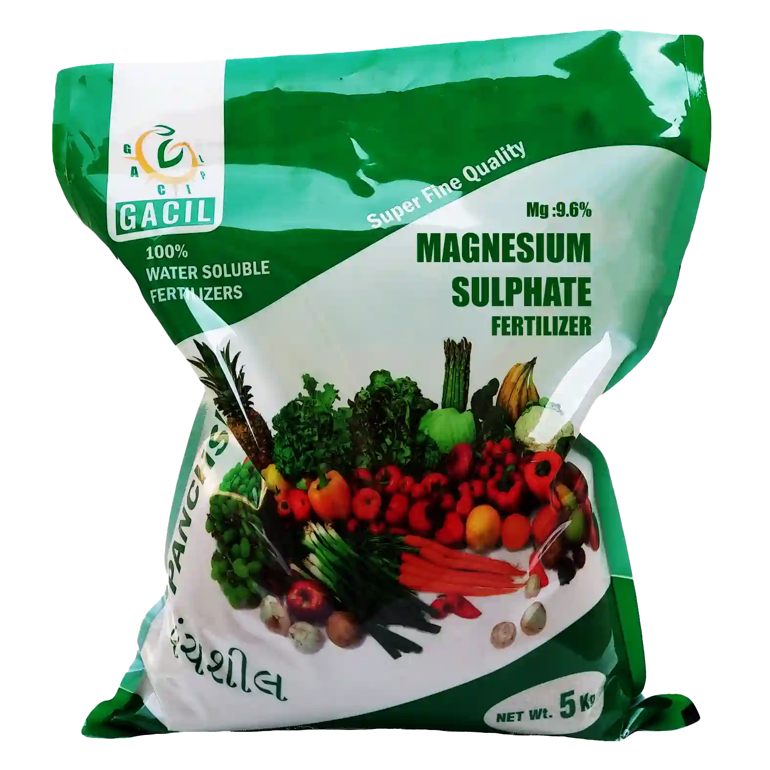 Magnesium Sulphate Water Soluble Micronutrient Fertilizer GACIL
